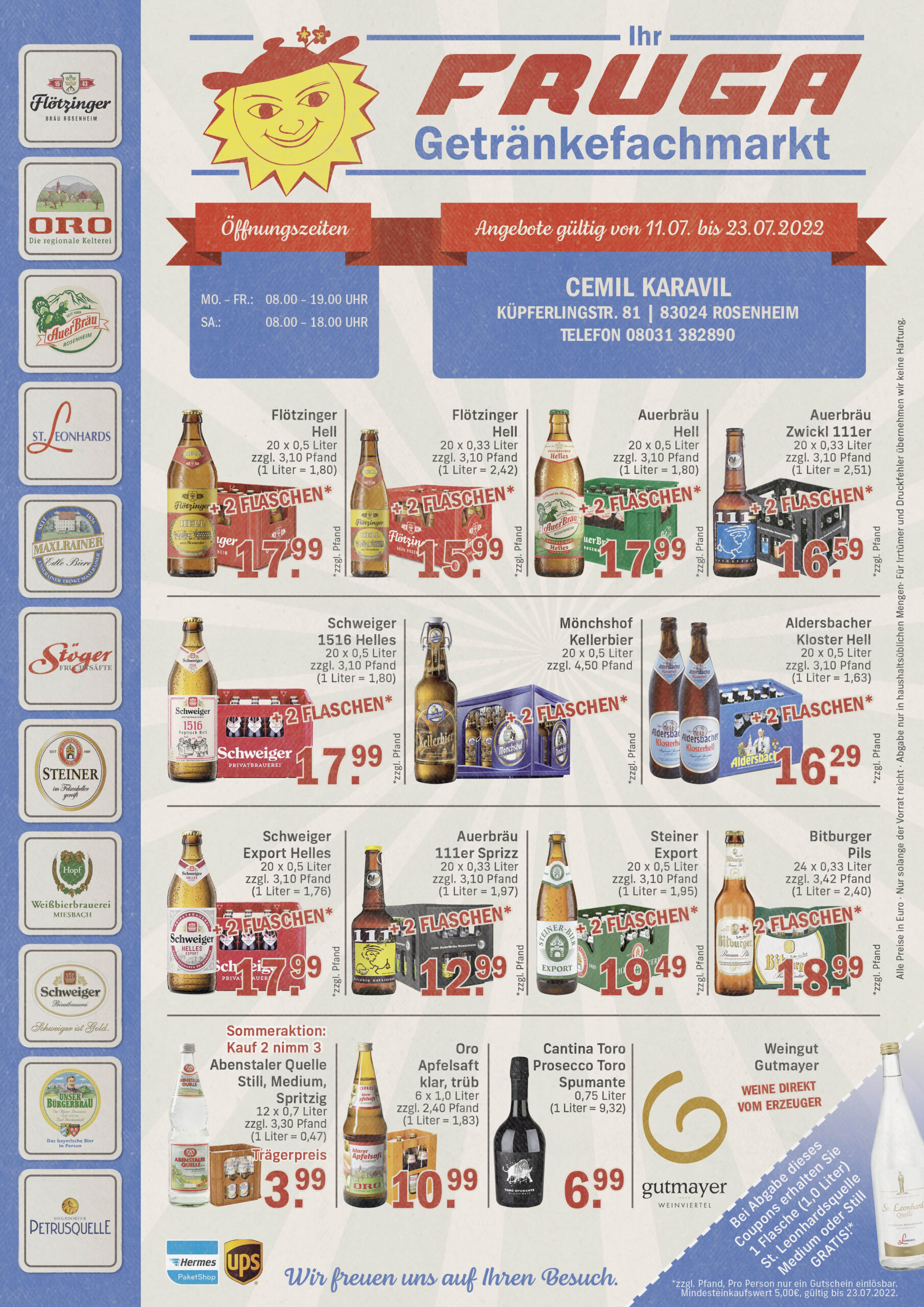 Getränkefachmärkte – Fruga